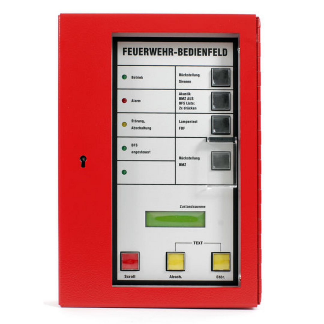 Detectomat fire brigade control panel Austria for dc3500 — KFT Kundenshop