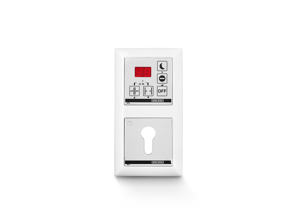 GEZE display program switch DPS without OFF button — KFT Kundenshop